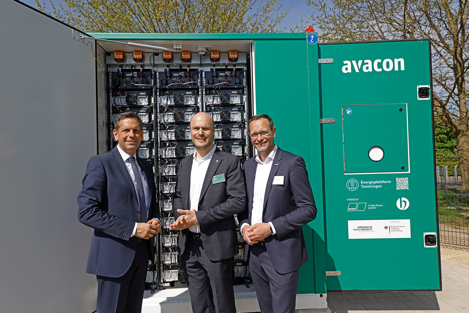 Avacon and Rolls-Royce are testing the contribution of battery storage ...